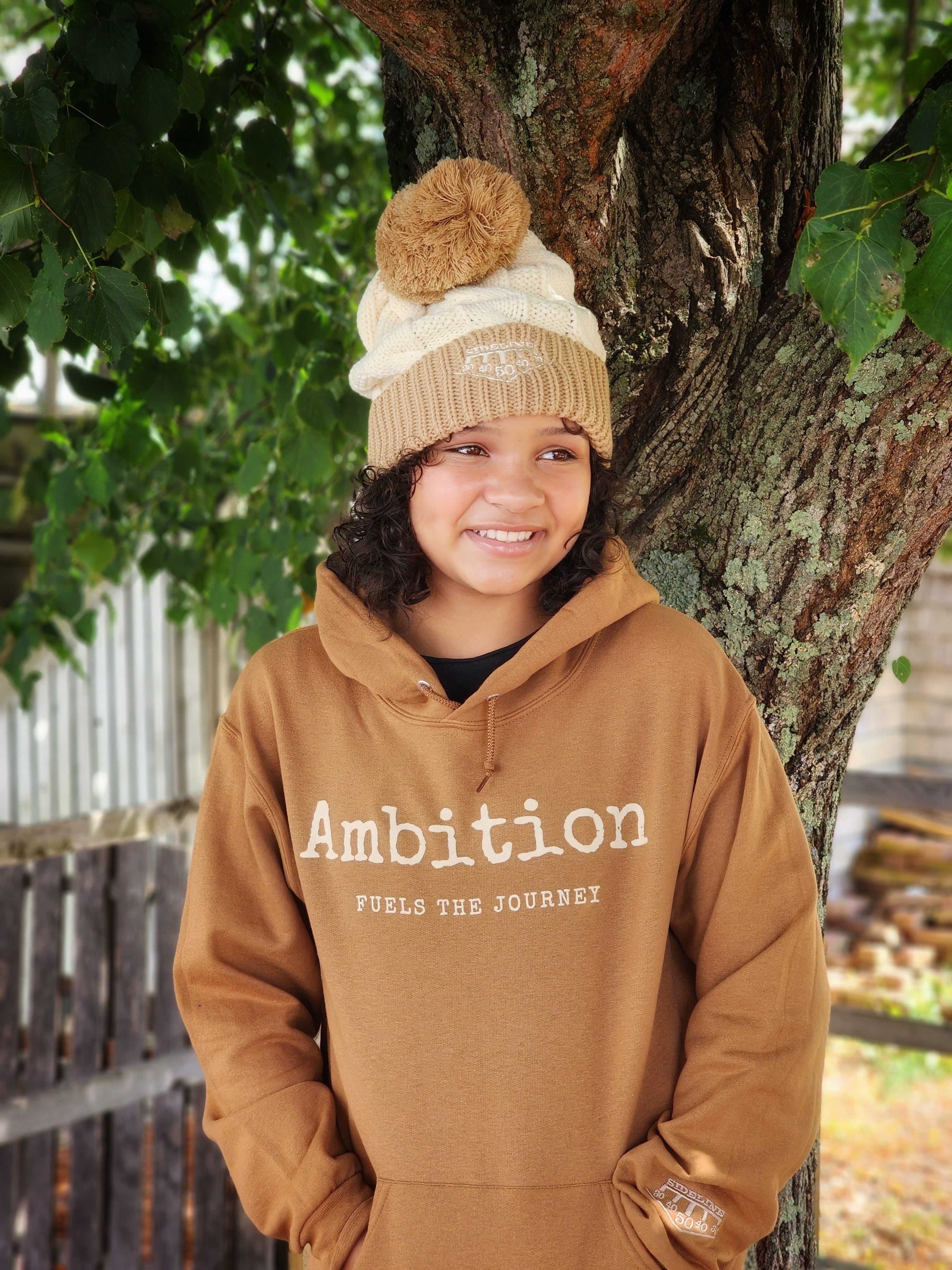 Ambition Hoodie (Pecan Latte) – Sidelinebrand