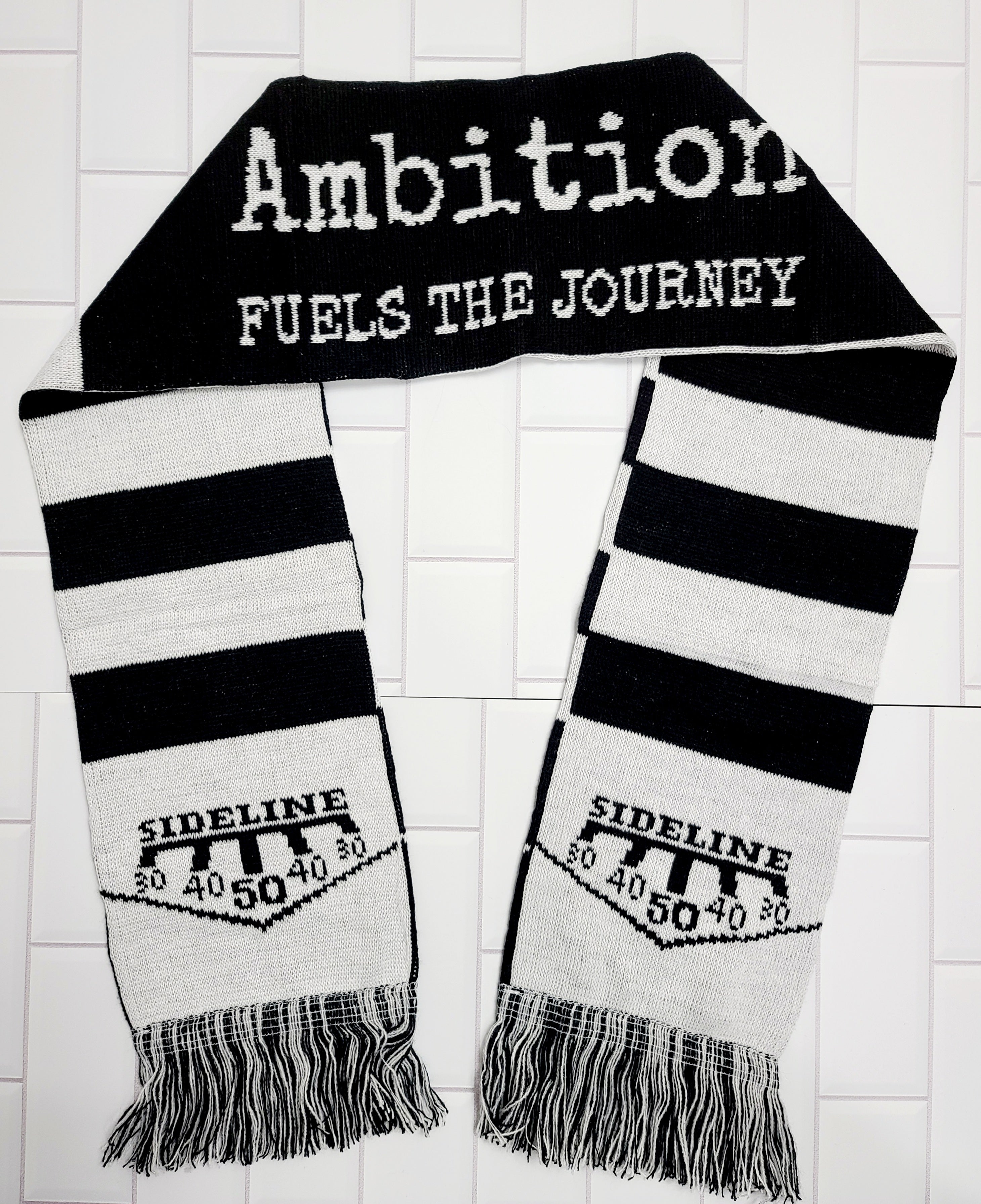 Sideline Ambition Scarf- Black – Sidelinebrand
